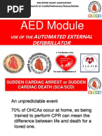 AED (Automated External Defibrilation) | PDF | Electrophysiology ...