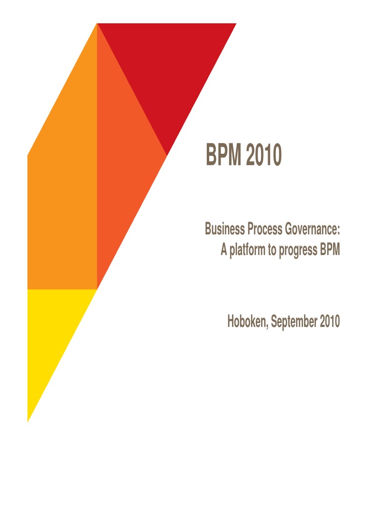 BPM Presentation | PDF | Business Process Management | Business Process