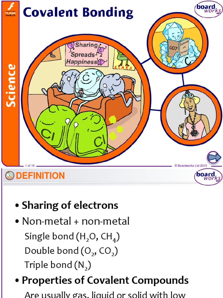 Covalent Bonding | PDF | Covalent Bond | Ion