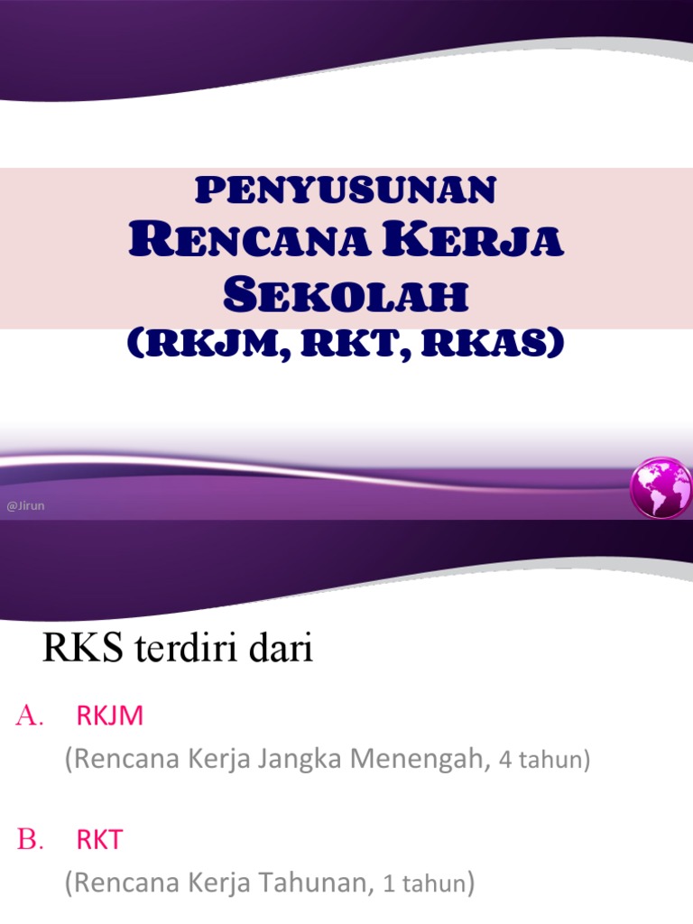 Penyusunan RKS, RKJM, RKT PDF | PDF | Karier & Perkembangan