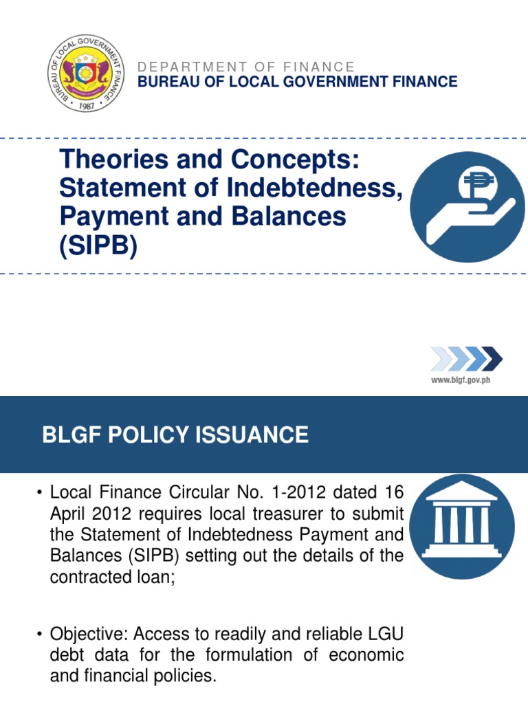 Local Government Debt Reporting Guidelines | PDF