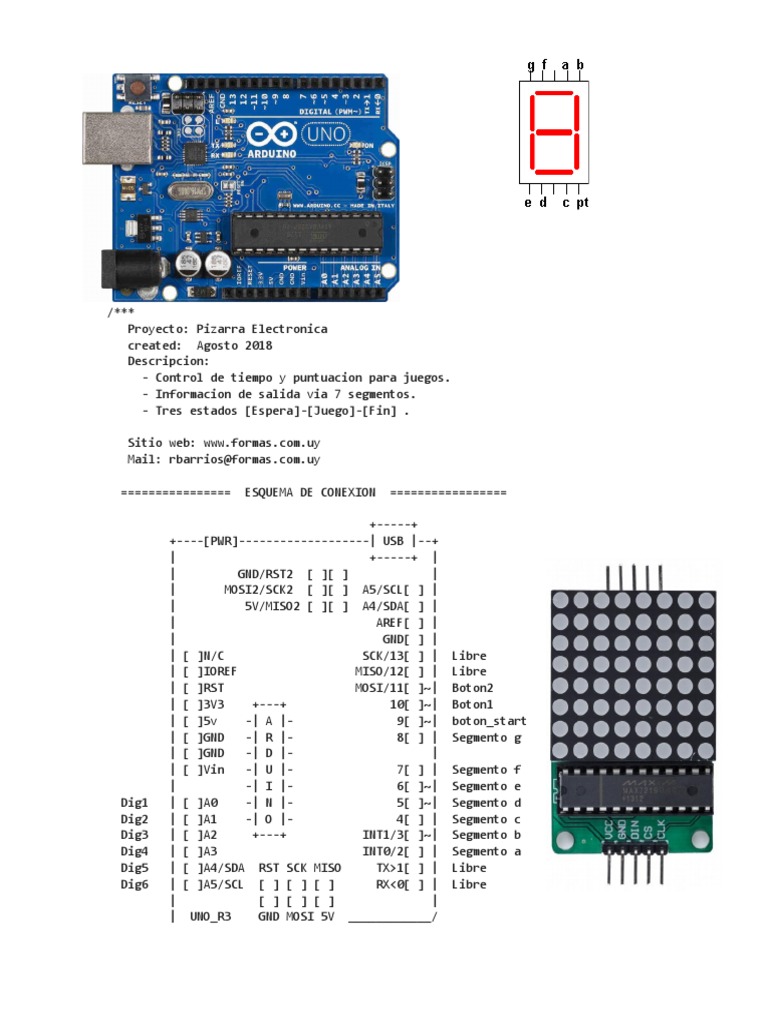 Proyecto Arduino | PDF | Informática | Ingeniería Informática