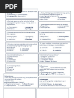 Tayutay Worksheet | PDF