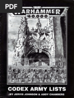 Warhammer 40K Army Roster (Blank) | PDF