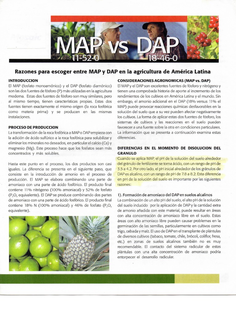 Map Vs Dap | PDF