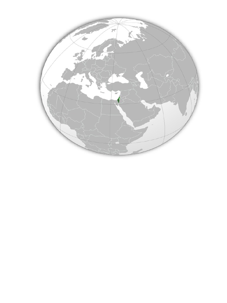 Gálatas. Mapa de Israel en El Globo Terráqueo. | PDF | Mapa | Cartografía