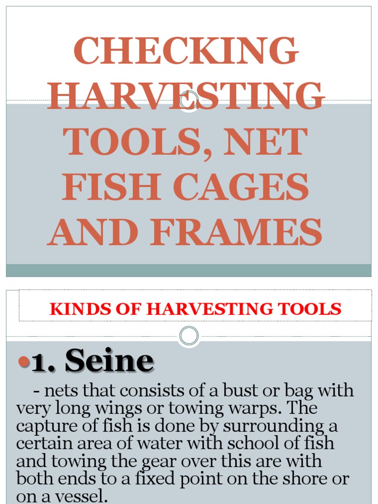 Nets | PDF | Aquaculture | Edible Fish