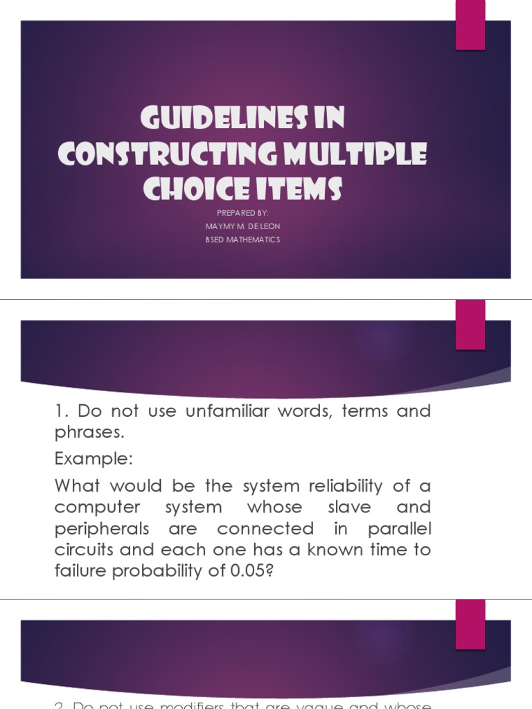 guidelines-in-constructing-multiple-choice-items-pptx-multiple-choice
