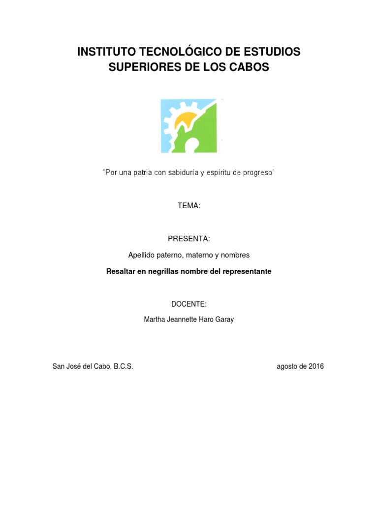 Portada Oficial Ites | PDF