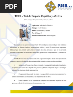 TECA Test de Empatía Cognitiva y Afectiva | PDF