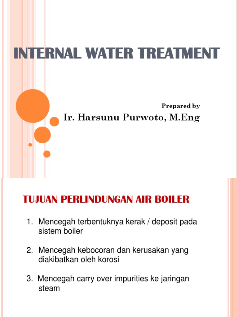 Internal Water Treatment | PDF | Chemical Compounds | Chemical Process ...