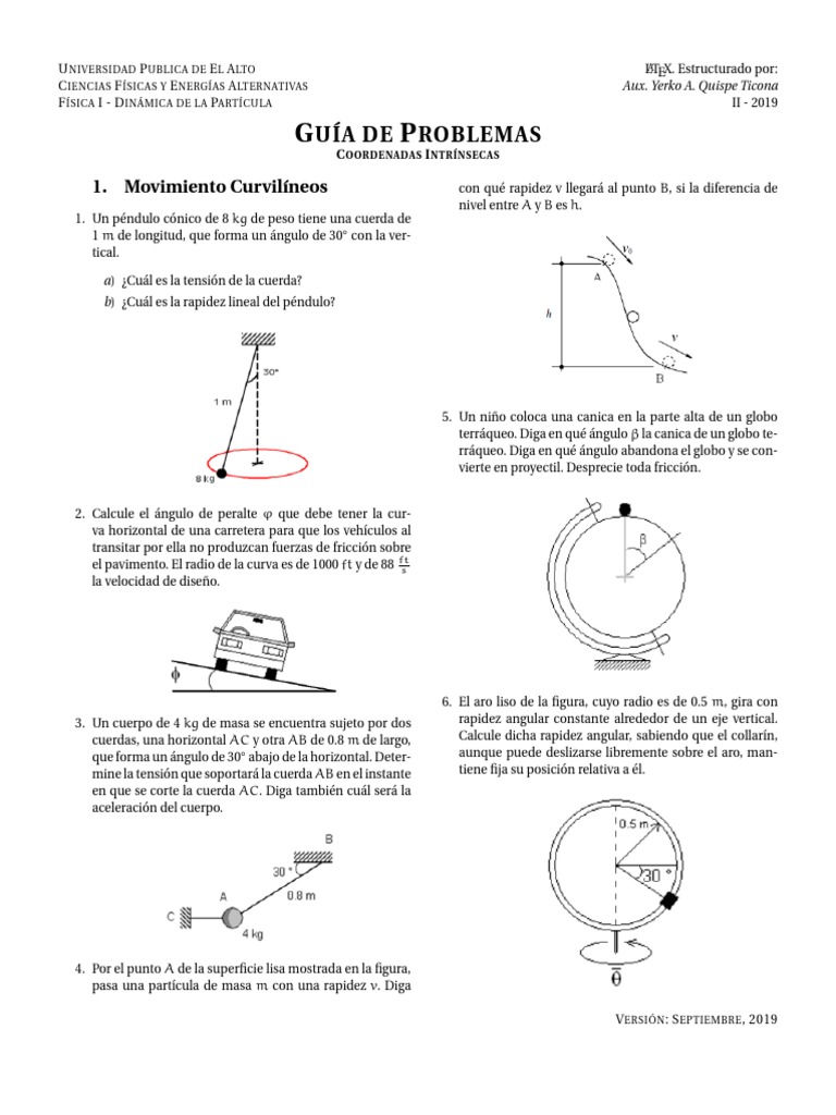Cálculo del Ángulo de Peralte | PDF | Fricción | Péndulo