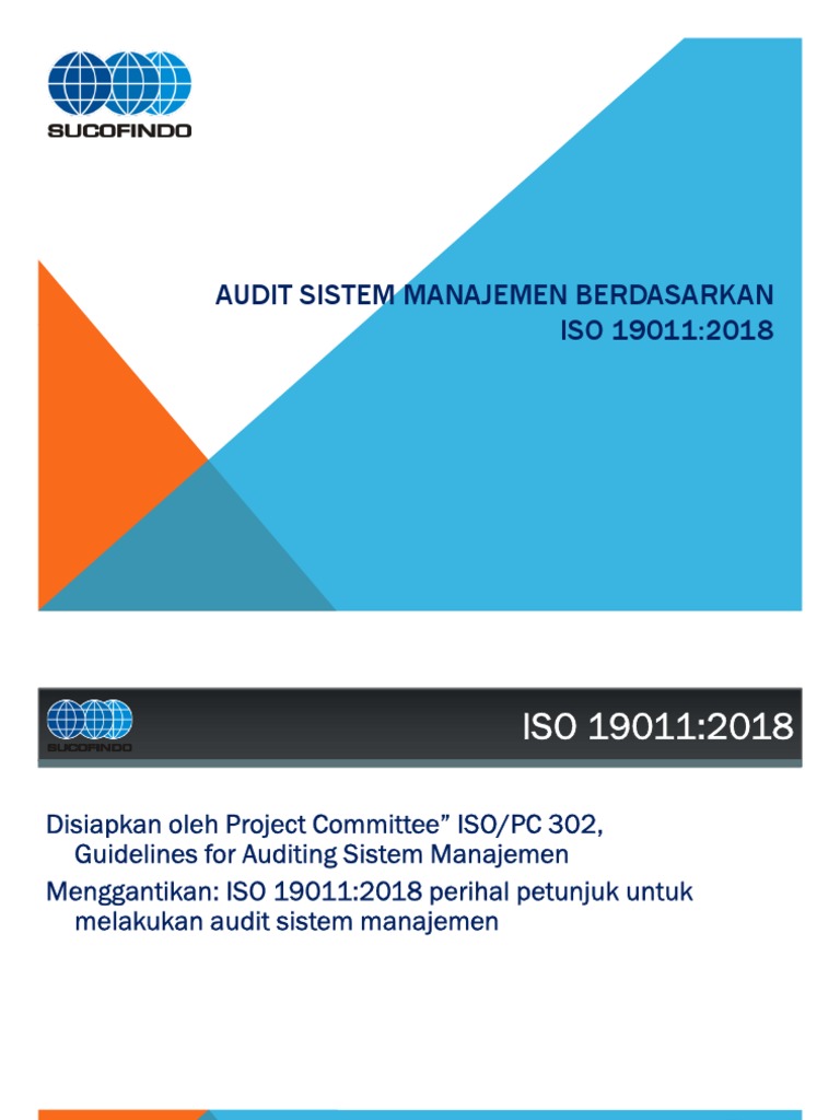Materi ISO 19011-2018 | PDF | Pengelolaan Keuangan & Uang | Teknologi & Rekayasa