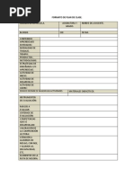 Formato Plan Diario de Clase | PDF | Conocimiento | Información
