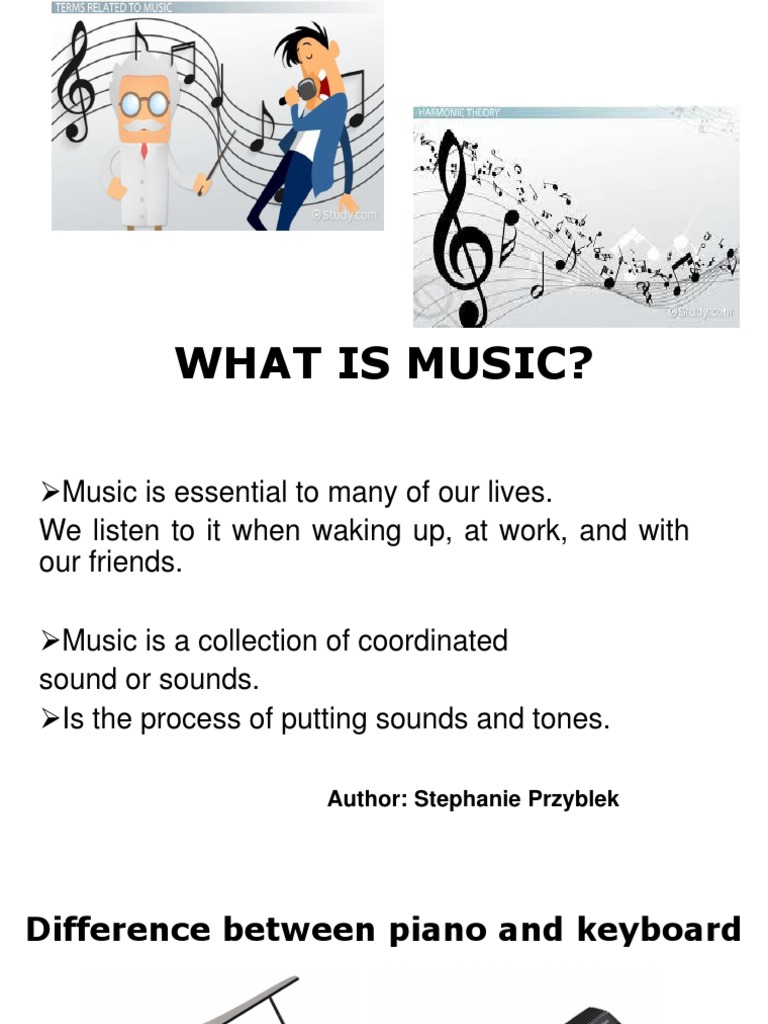 Music Presentation | PDF | Language Arts & Discipline | Art