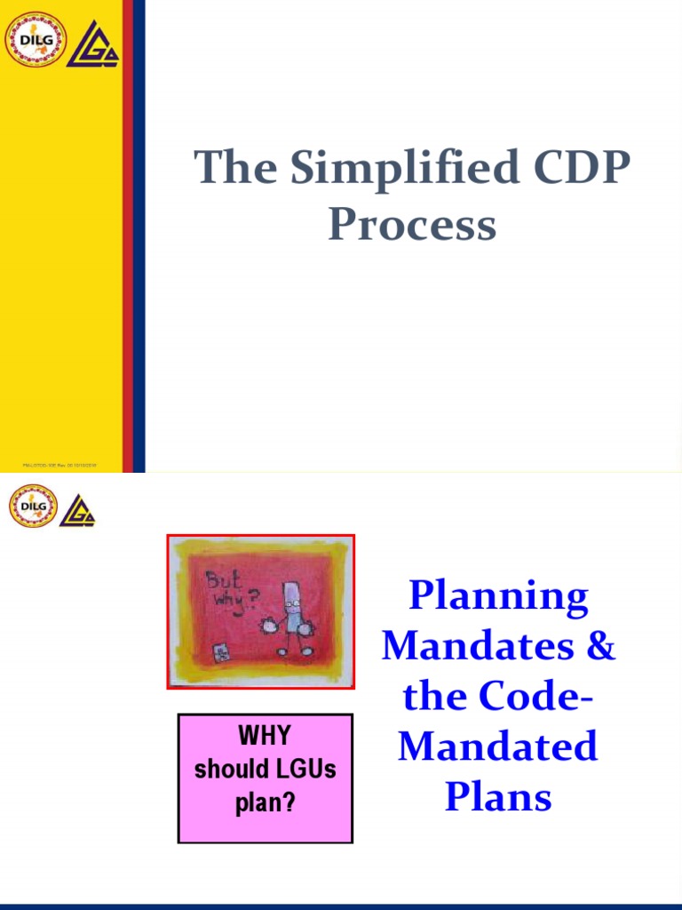 CDP Process | PDF | Expense | Economic Development