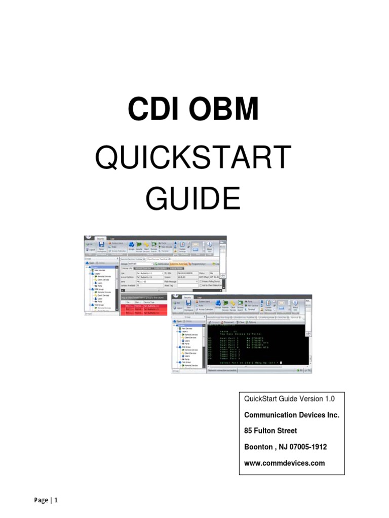 CDI Software Guide | PDF | Radius | Computer Network
