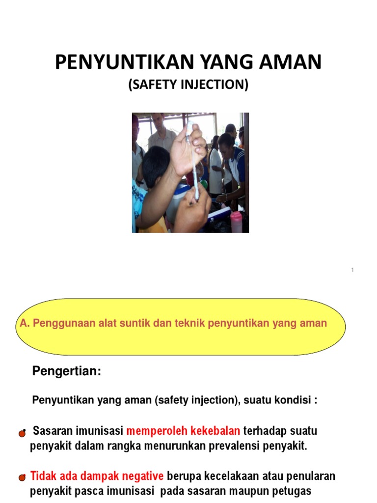 Penyuntikan Vaksin Aman dan Efektif | PDF | Pengembangan Diri ...