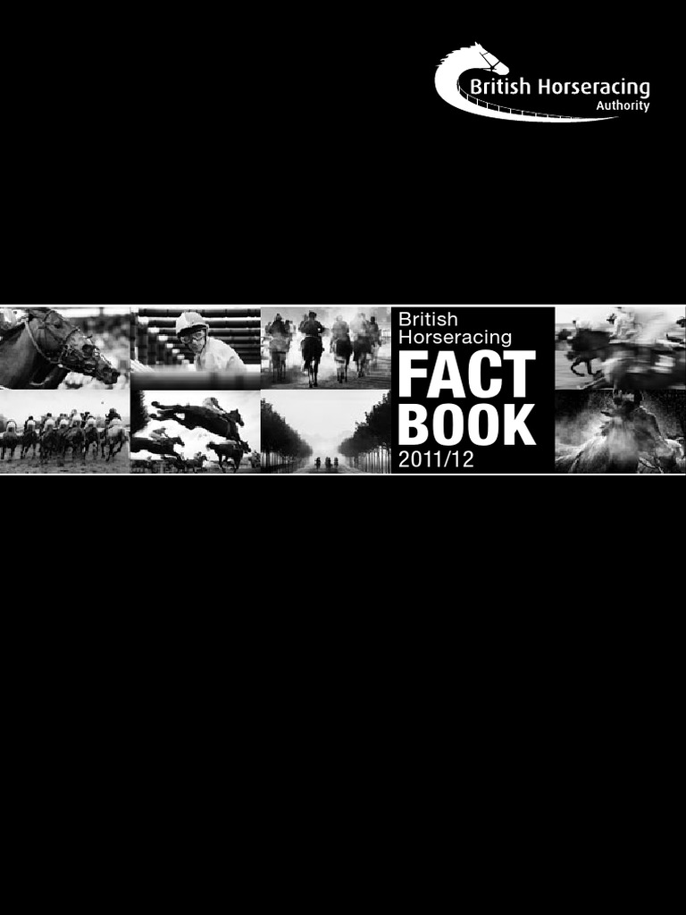 Fact Book 2011 12 | PDF | Horse Racing | Thoroughbred Racehorses