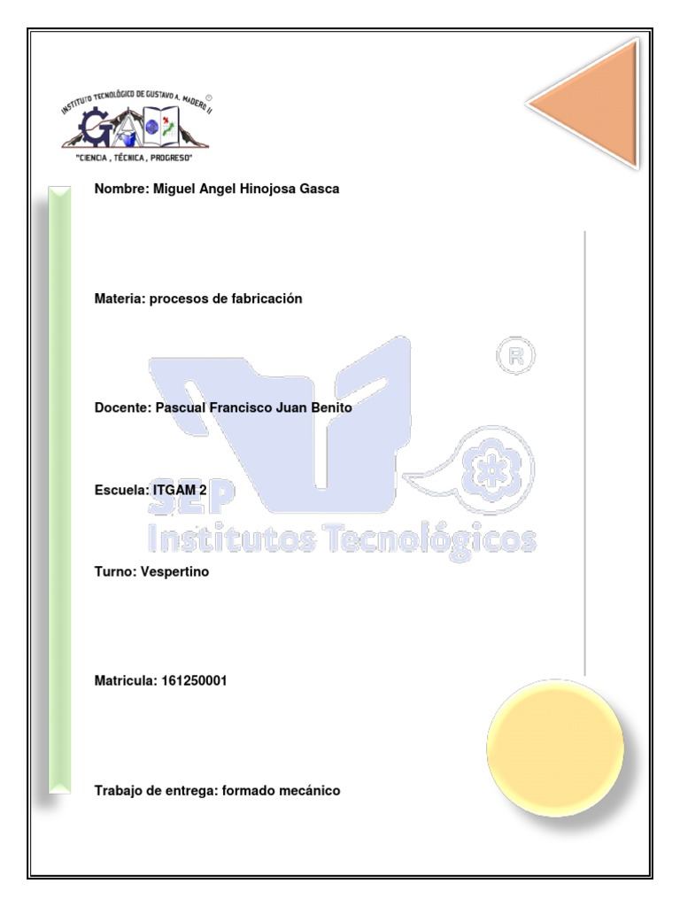 Formado Mecanico | PDF | Extrusión | Forjar
