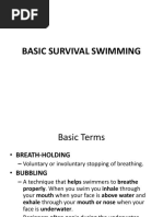 Basic Skills in Swimming | PDF | Swimming | Hiking