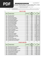 Modicare Products List | PDF | Shampoo | Skin Care