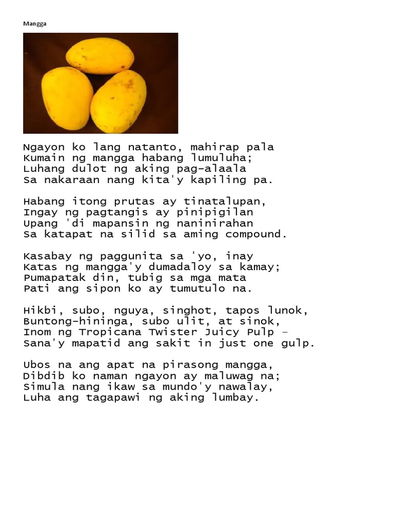 Mangga | PDF