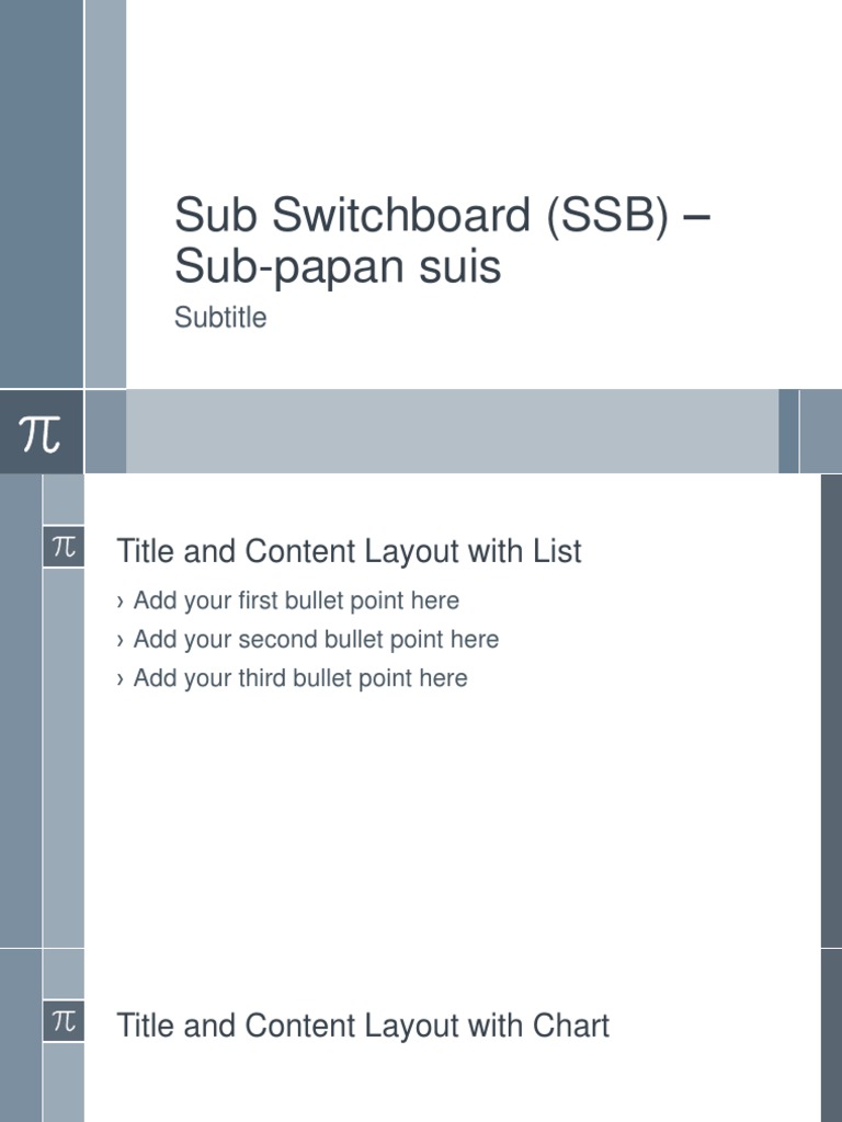 Sub Switchboard (SSB) - Sub-Papan Suis | PDF