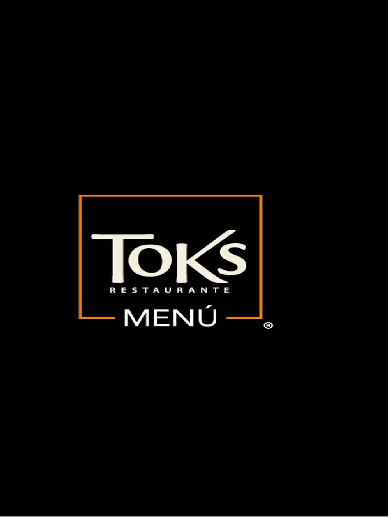 Menu Toks | PDF