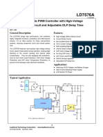 LD 7575 | PDF | Mosfet | Field Effect Transistor