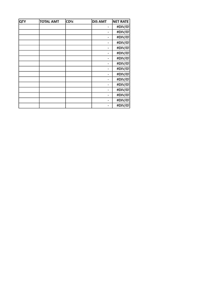 Net Rate Calculator | PDF