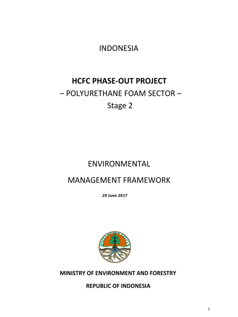 Indonesia: HCFC Phase-Out Project | PDF | Chlorofluorocarbon | Fire Safety