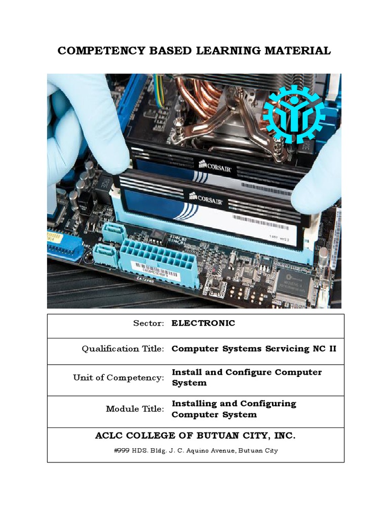 Competency Based Learning Material | PDF | Computer Data Storage | Input/Output
