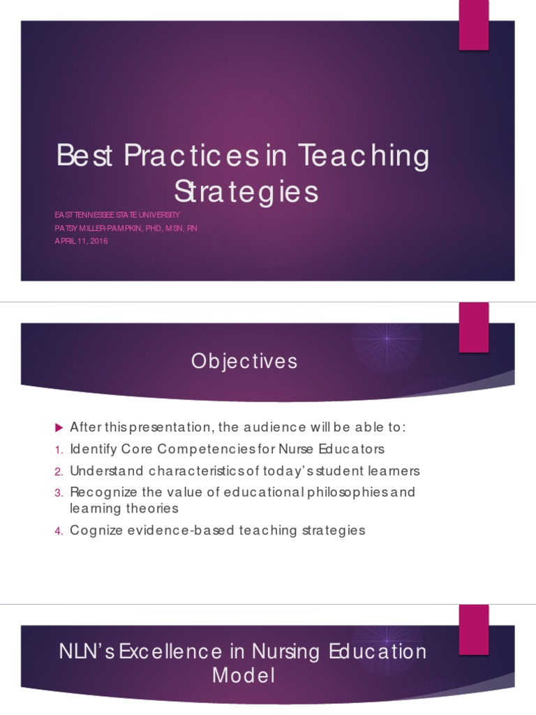 Teaching Strategies in Nursing | PDF | Critical Thinking | Learning ...