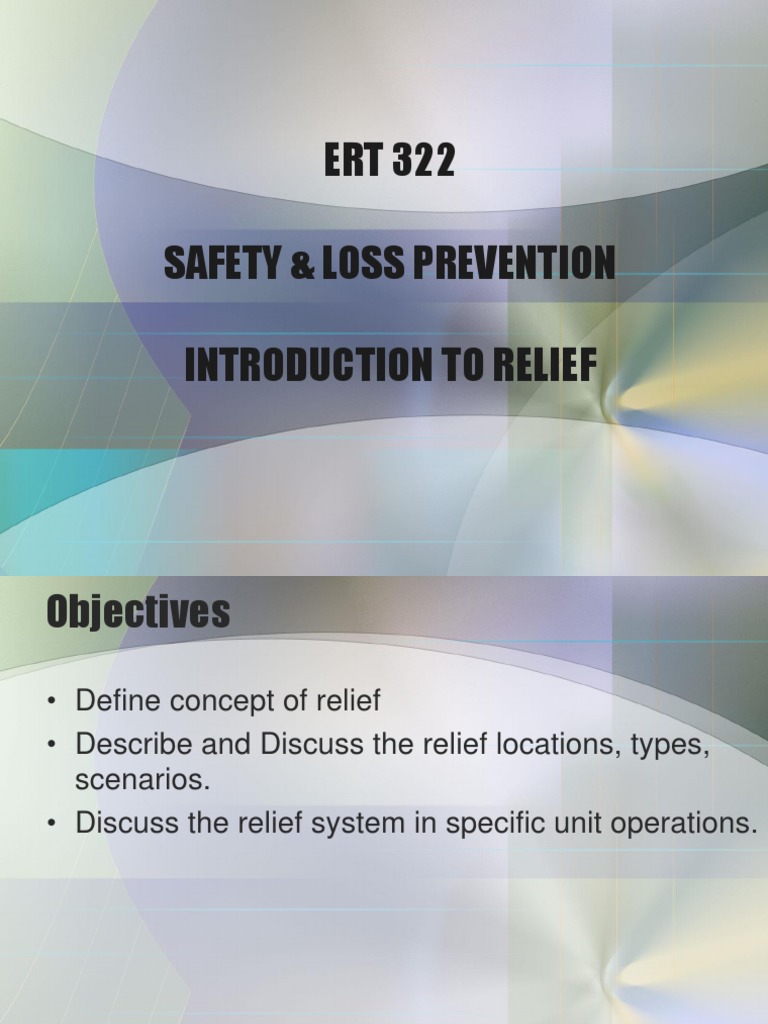 Relief Systems for Safety Management | PDF | Valve | Chemical Reactor