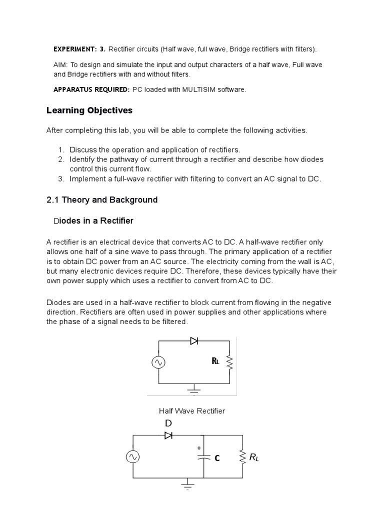 Electronic | PDF | Rectifier | Direct Current