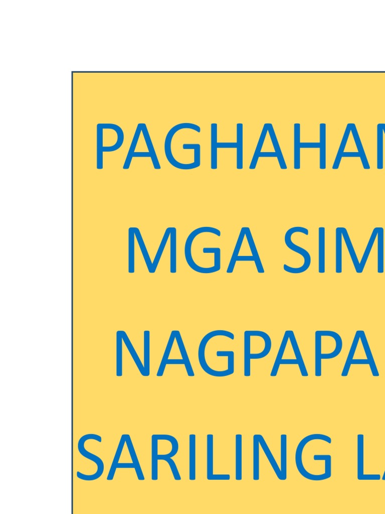 Mga Sagisag Na Nagpapakilala Sa Ibat Ibang Lalawigan - Reh.V | PDF