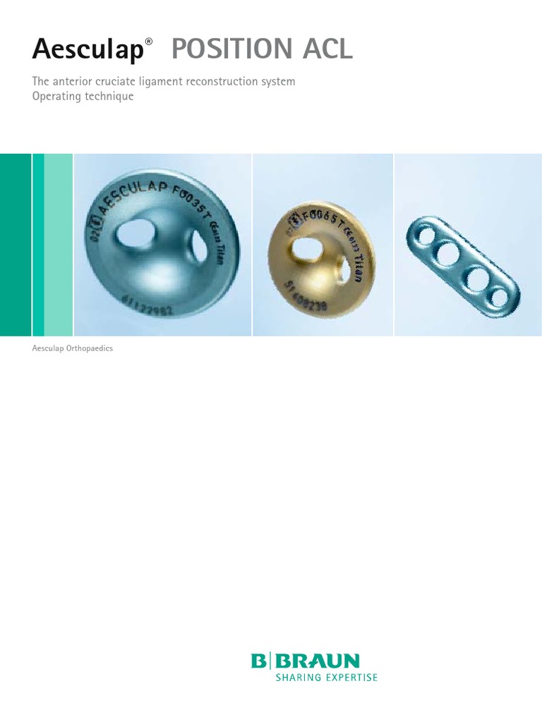 ACL Explained | PDF | Knee | Surgical Suture