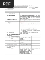 Lesson Plan Elements of Drama | PDF | Play (Theatre) | Genre