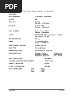 Leak Off Test, Formation Integrity Test, Equivalent Mud Weight ...