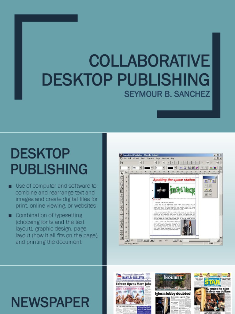 Collaborative Desktop Publishing 1 2 | PDF | Typography | Typefaces