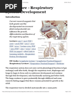 Neonatal Respiration Physiology | PDF | Lung | Hemoglobin