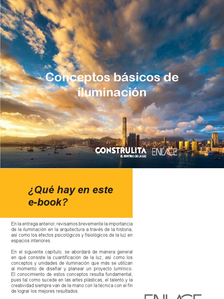 Ebook Conceptos Basicos de Iluminación | PDF | Vatio | Encendiendo
