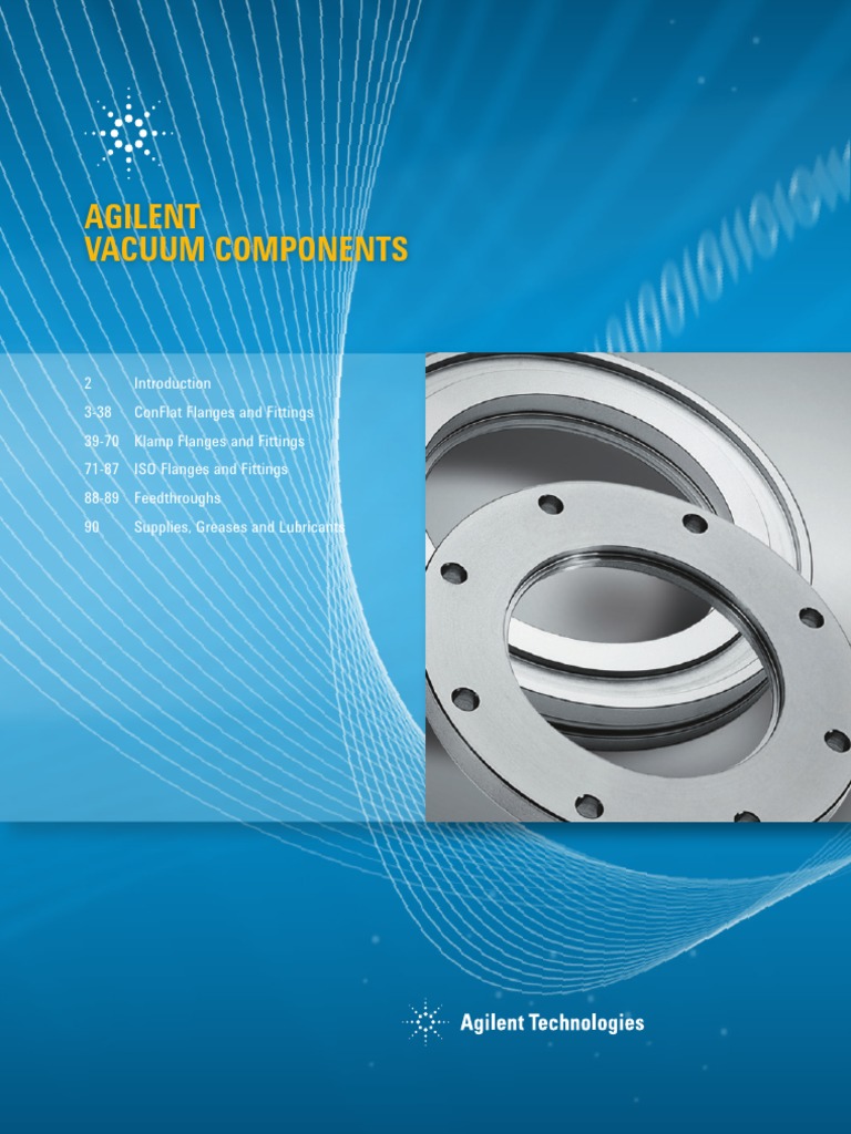 Agilent Vacuum Components | PDF | Screw | Mechanical Engineering