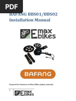 Bafang BBS01/BBS02 Installation Guide | PDF | Screw | Manufactured Goods