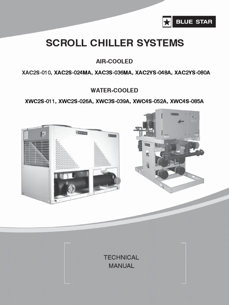 Chiller Unit Pdf Air Conditioning Thermodynamic Properties
