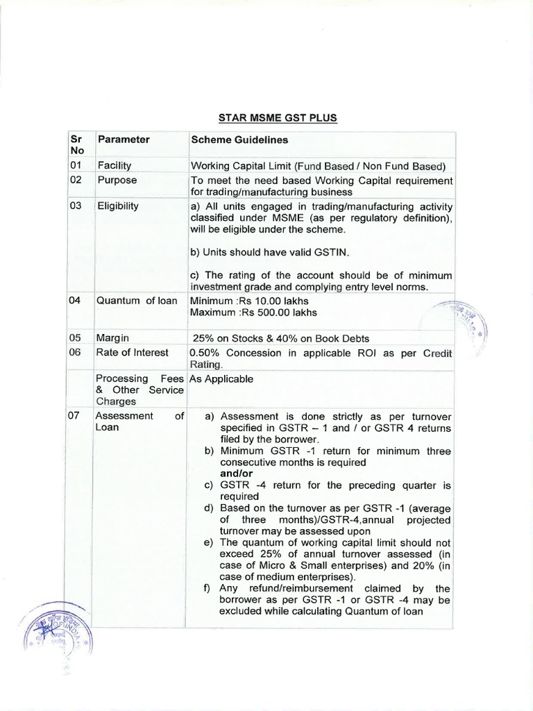 Star MSME GST Plus PDF | PDF