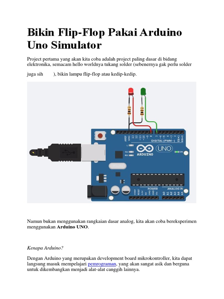 Arduino Lampu Flip Flop | PDF | Business