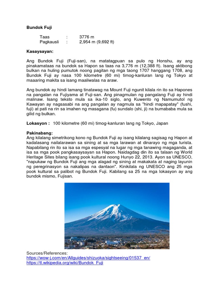 Mga Bundok Sa Asya | PDF