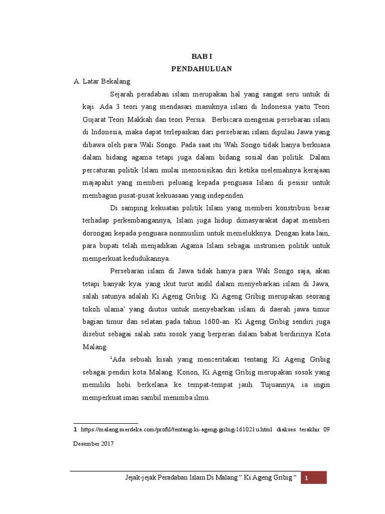 Makam Ki Ageng Gribik | PDF